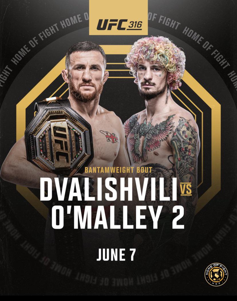 UFC 316: Titelkämpfe Dvalishvili vs. O'Malley 2 und Peña vs. Harrison ...